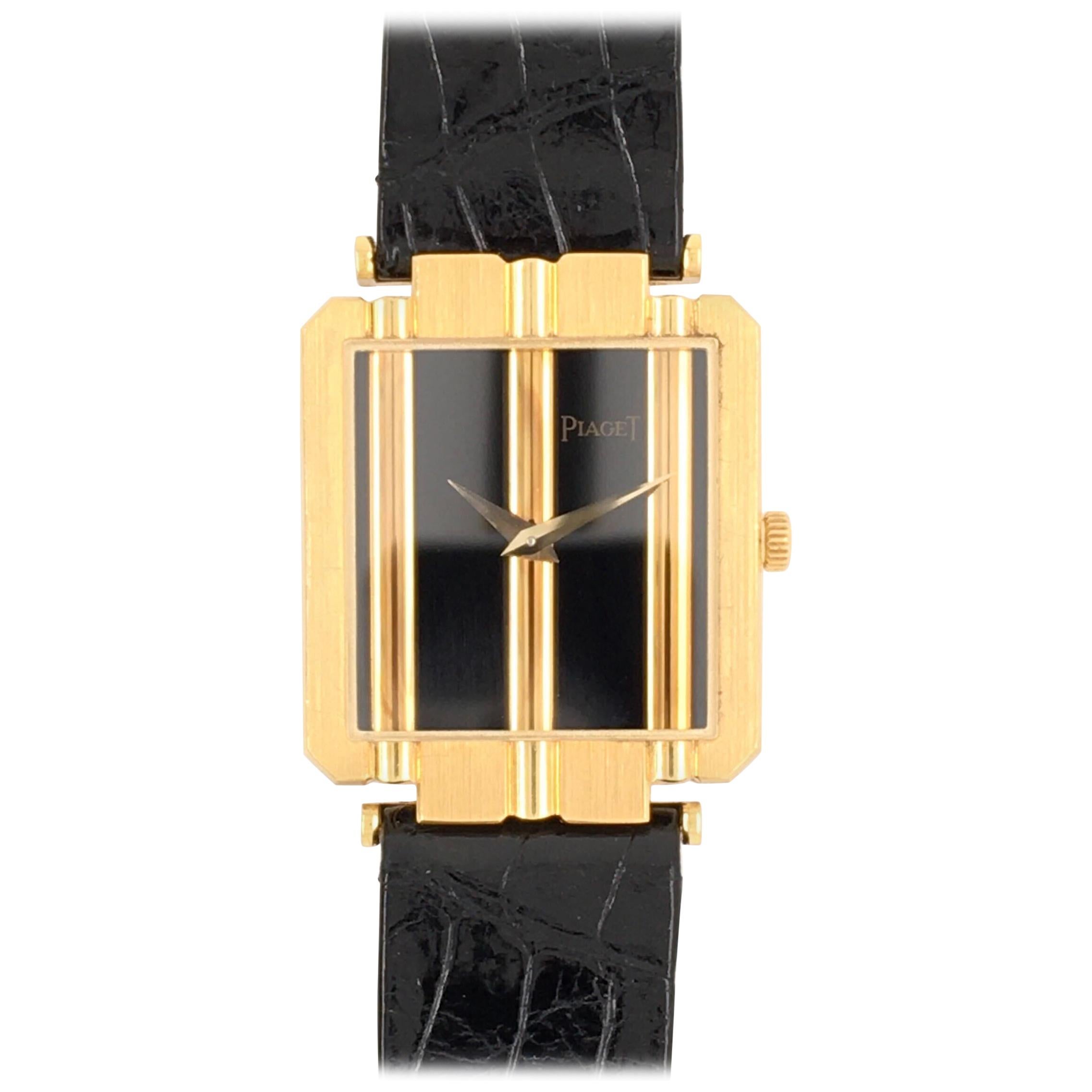 Piaget Gold Wristwatch For Sale at 1stDibs