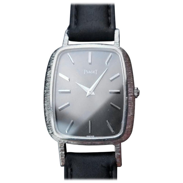 PIAGET Men's Solid 18k White Gold cal.9P2 Hand-Wind, c.1970s Swiss ...