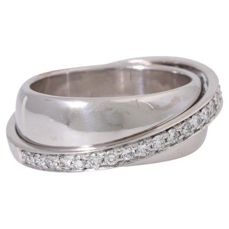 Piaget 'Movement' Ring with 24 Brilliant-Cut Diamonds For Sale at 1stDibs