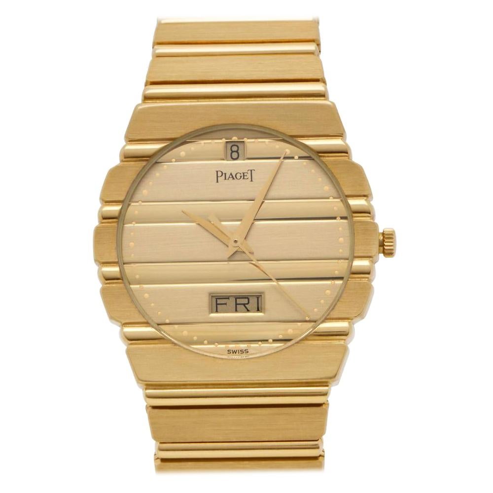 Piaget Polo Gold Two-Tone Watch 861 C 701 For Sale at 1stdibs