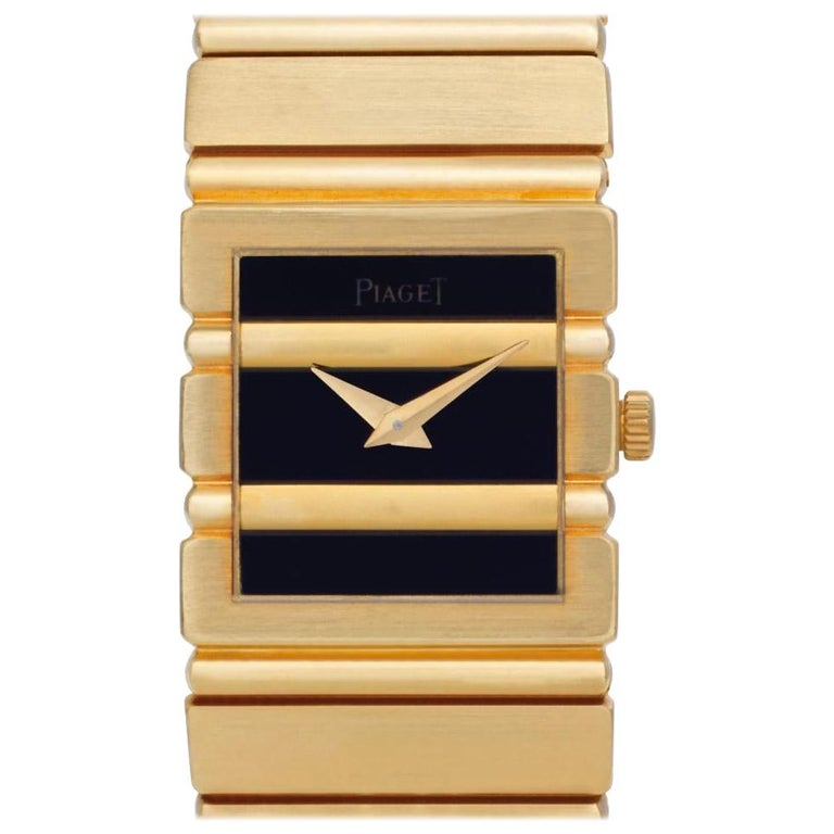 Piaget Polo 8131 C701, Gold Dial, Certified and Warranty at 1stDibs