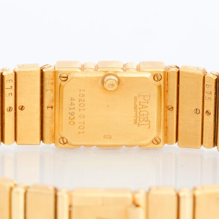 Piaget Polo Mini 18K Yellow Gold Watch at 1stDibs
