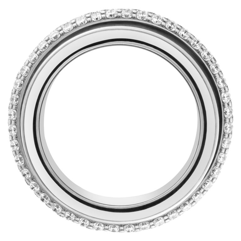 Piaget Possession Diamond Eternity Band and Ring in 18k White Gold, Tcw ...