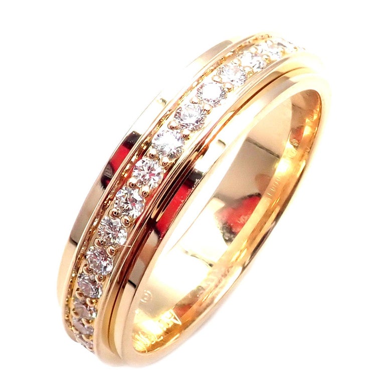 Piaget Possession Diamond Rotating Eternity Yellow Gold Band at 1stDibs ...