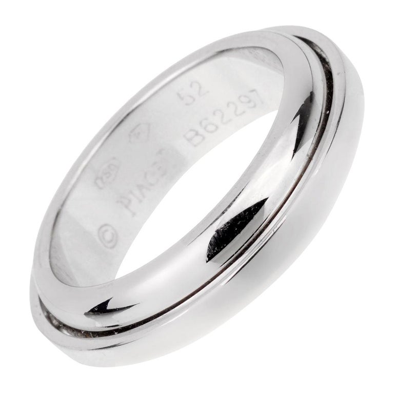 Piaget Possession White Gold Band Ring For Sale at 1stDibs