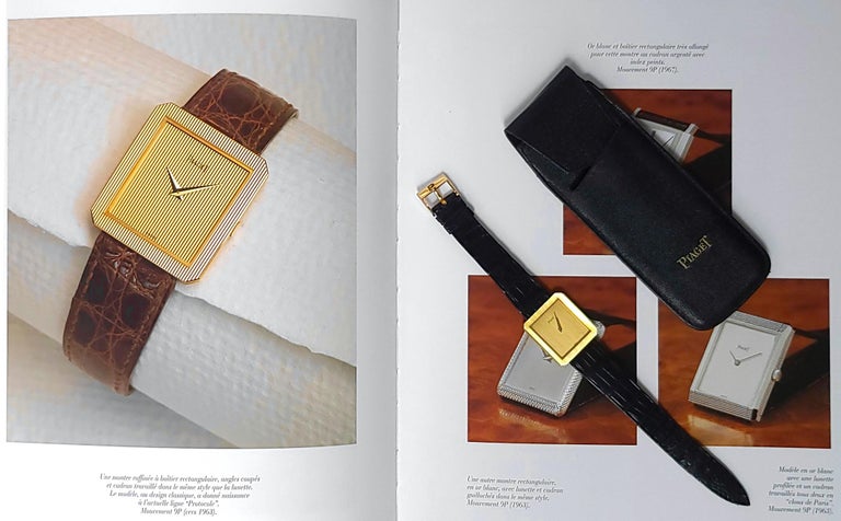 Piaget Protocole Ultra Thin 9154 Serviced 18k Yellow Gold 1970 9P2 9P ...