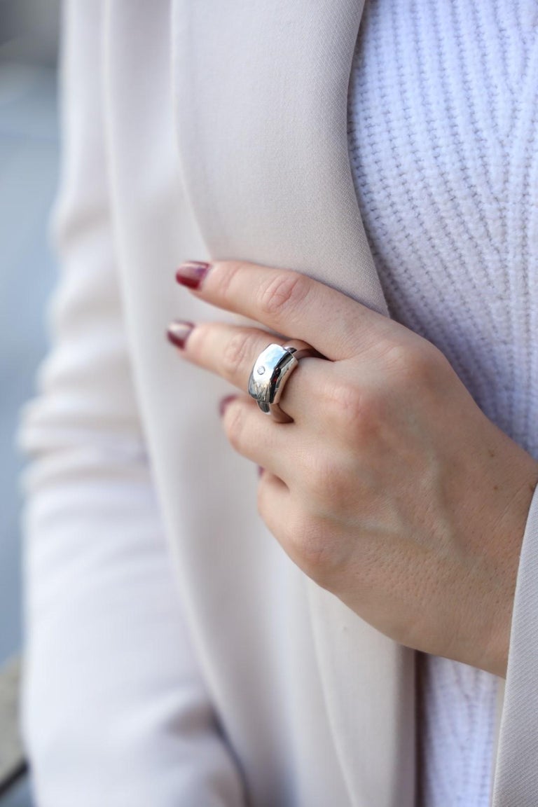 Piaget Ring Dancer White Gold Diamond For Sale at 1stDibs