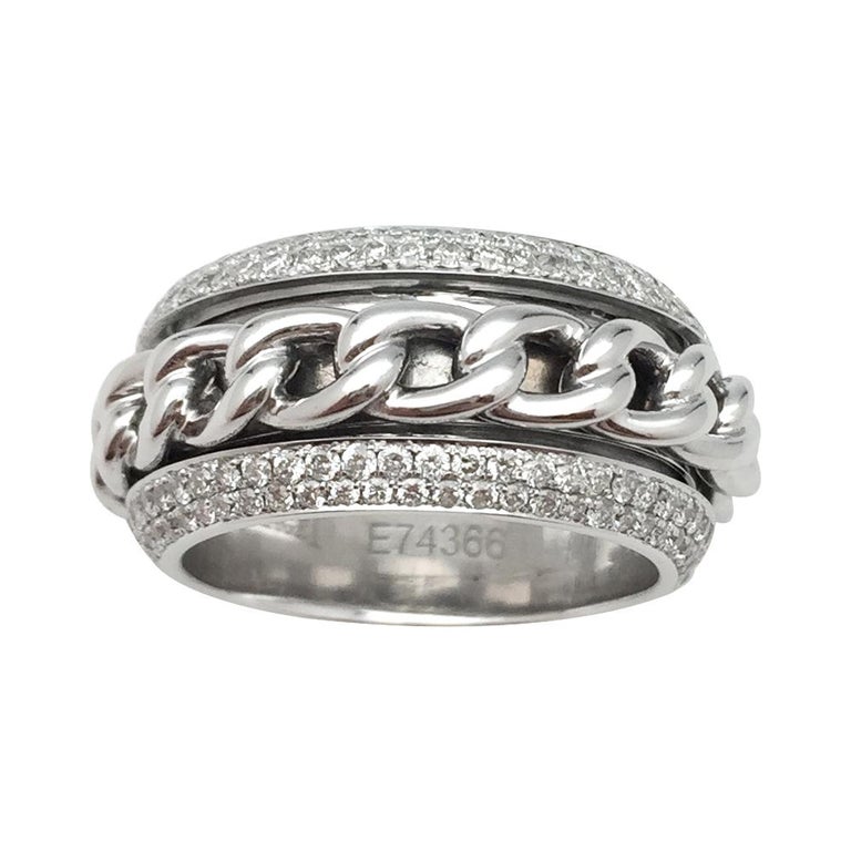 Piaget Ring, "Possession" Collection Set with Diamonds at 1stDibs