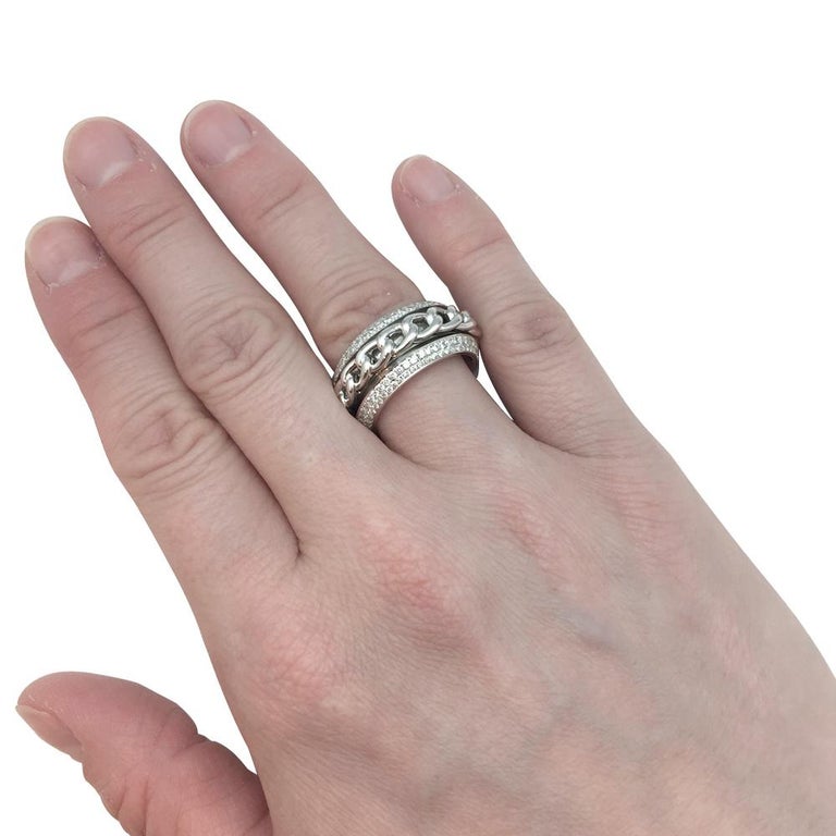 Piaget Ring, "Possession" Collection Set with Diamonds at 1stDibs