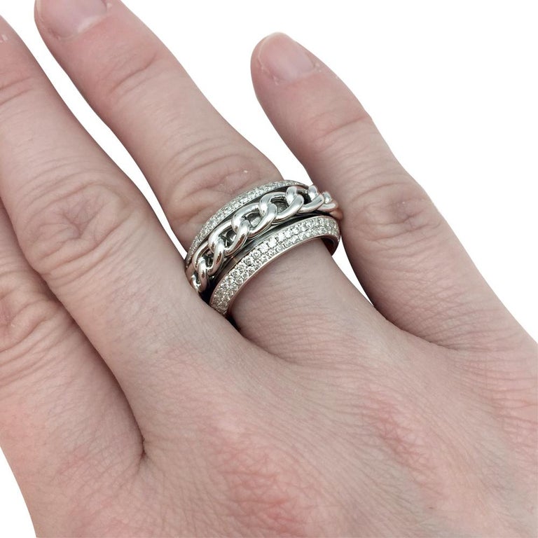 Piaget Ring, "Possession" Collection Set with Diamonds at 1stDibs