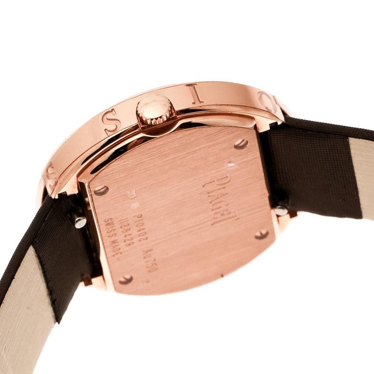 Piaget Silver Dial 18K Rose Gold Possession Women's Wristwatch 29 mm ...