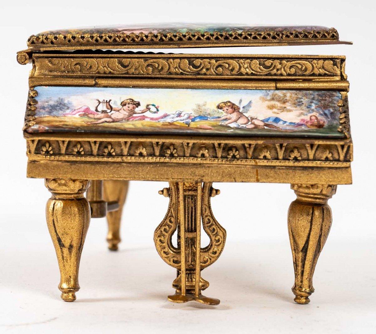 Piano Music Box, 19th century at 1stDibs