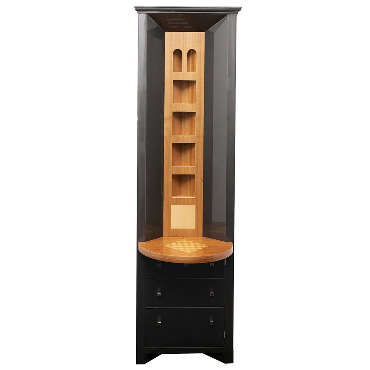 Spanish Corner Cabinet at 1stDibs