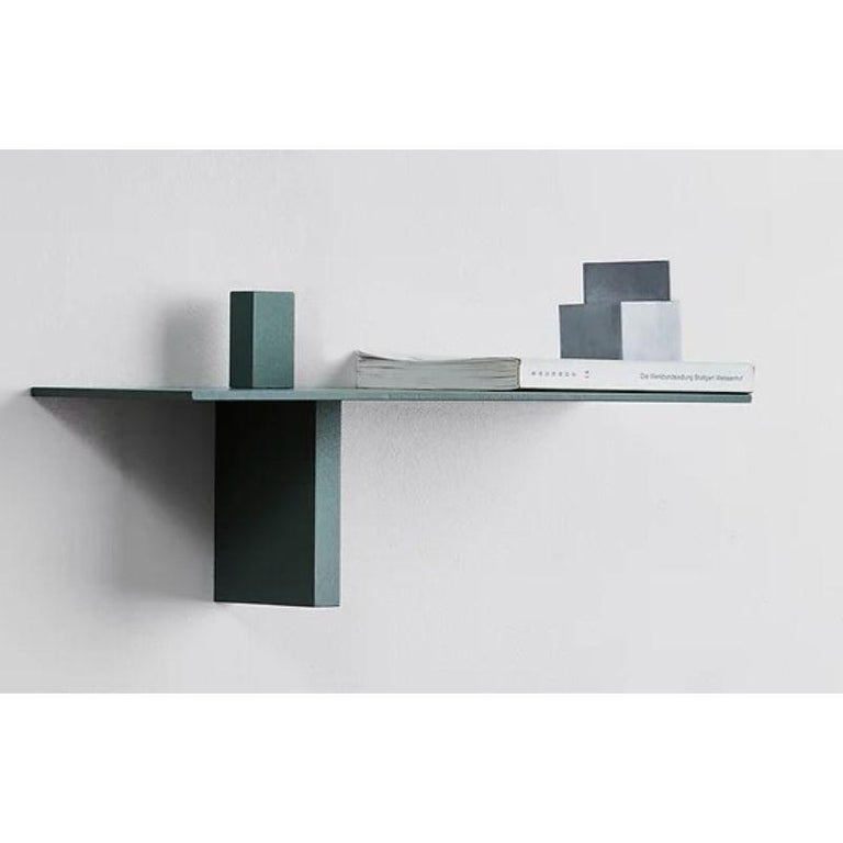 Piazzetta Shelf, Cement Grey by Atelier Ferraro For Sale at 1stDibs