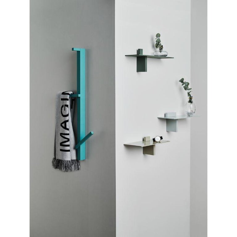 Piazzetta Shelf, Cement Grey by Atelier Ferraro For Sale at 1stDibs