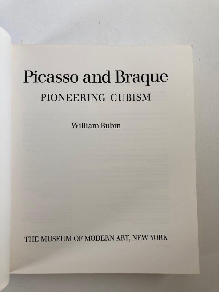 Picasso and Braque Pioneering Cubism by William Rubin For Sale at 1stDibs