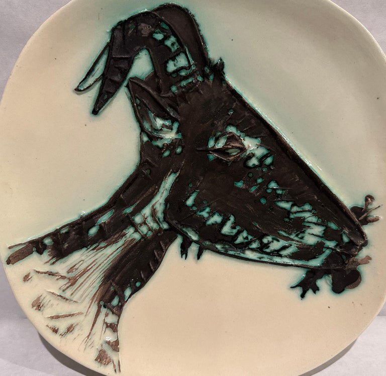 Assiette en céramique Picasso ''Tête De Chèvre De Profil'' Ramié 110 En ...
