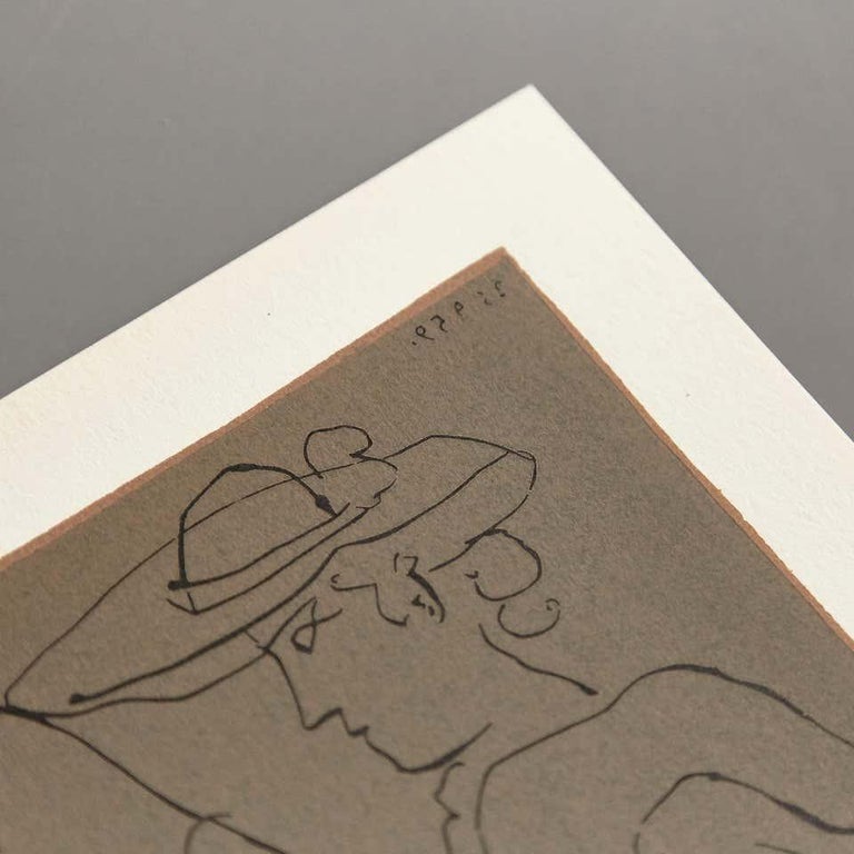 Picasso Drawing Lithography For Sale at 1stDibs