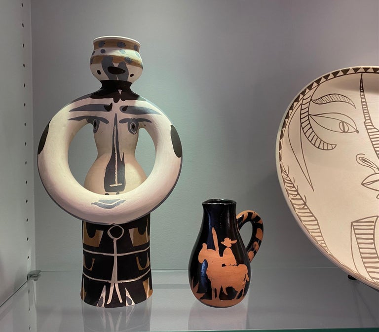 Picasso Edition Madoura Picador Pitcher, 1952 at 1stDibs