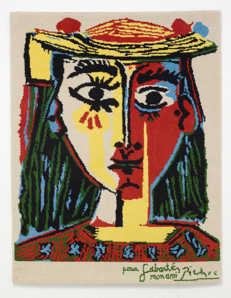 Picasso Limited Edition Artist Rug by Desso, Netherlands 1996 at 1stDibs