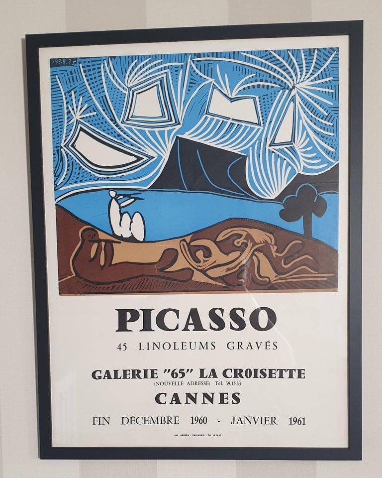 Picasso Poster 1960 For Sale at 1stDibs