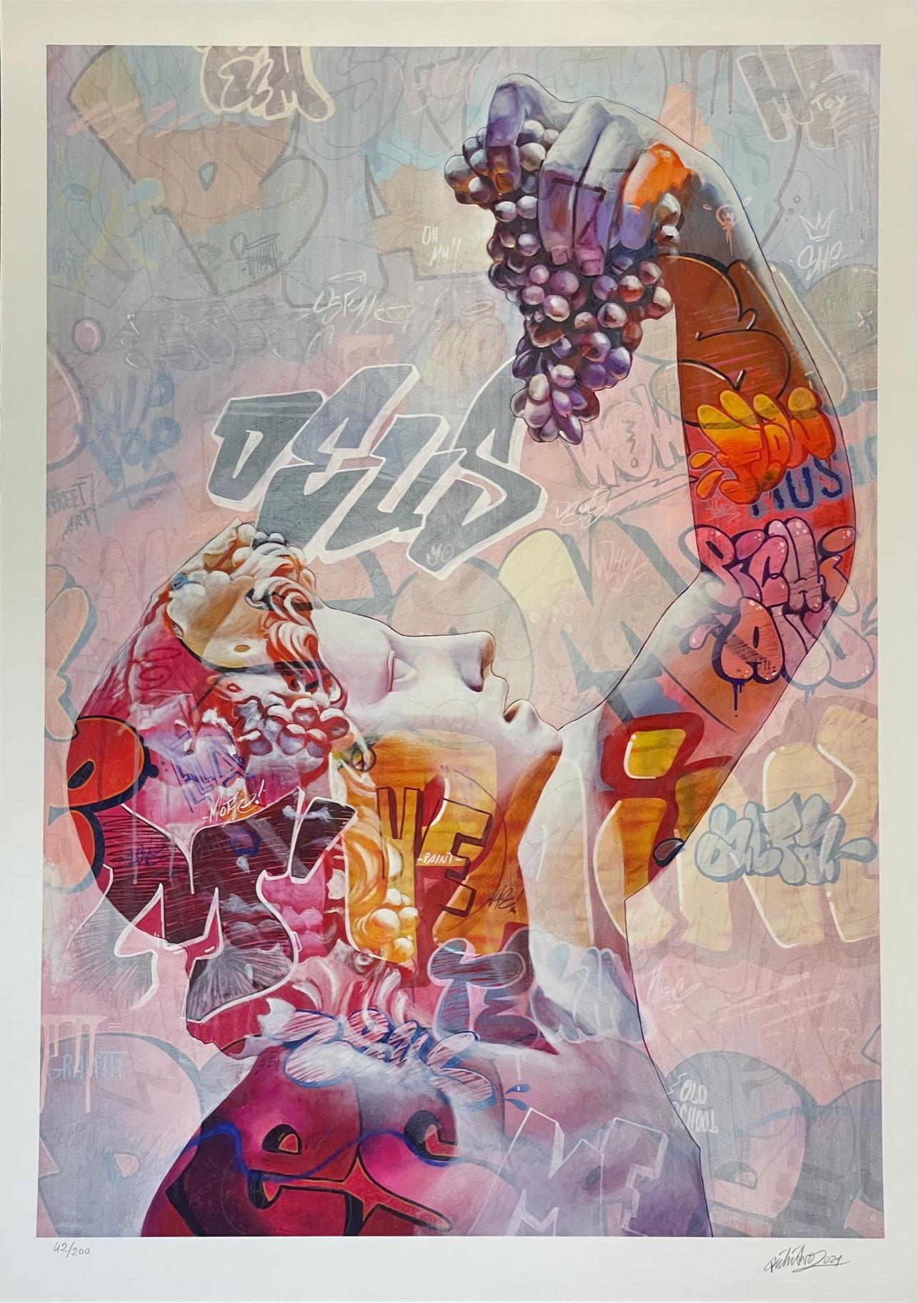 PichiAvo - Pichiavo “Young Bacchus Lefkos” Signed and Numbered UV ...