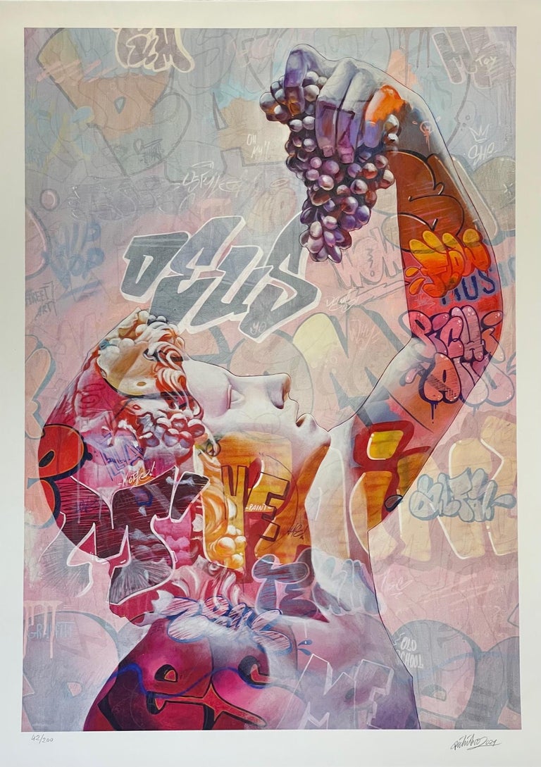 PichiAvo - Pichiavo “Young Bacchus Lefkos” Signed and Numbered UV ...