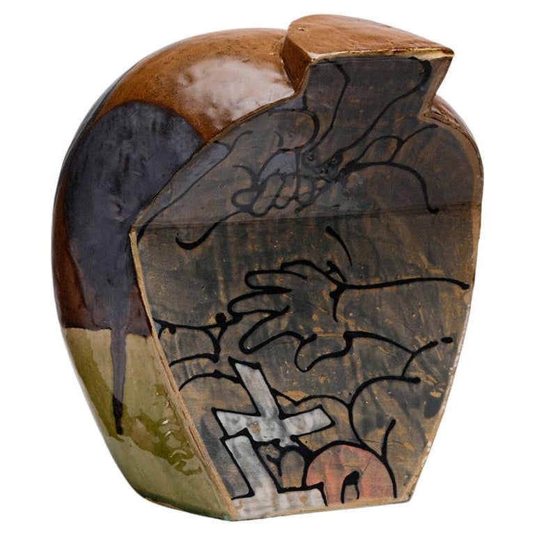 Pickled Self-Hatred in Stoneware and Glaze by Malcolm Mobutu Smith For Sale at 1stDibs