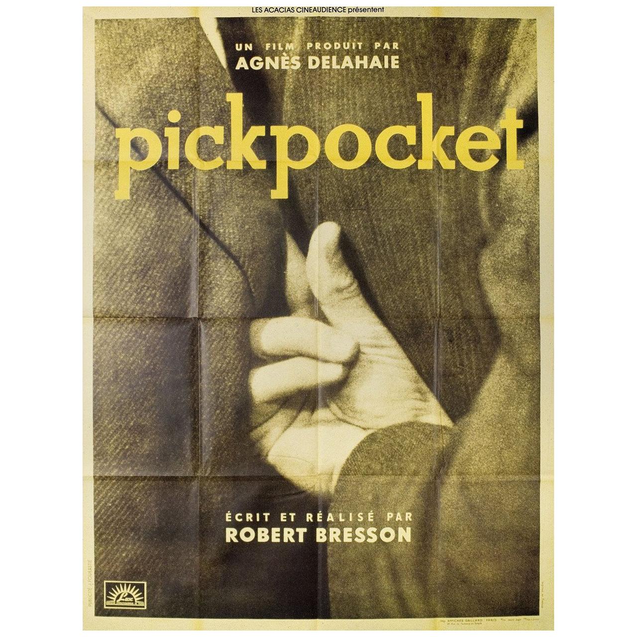 Pickpocket R1990s French Grande Film Poster at 1stDibs