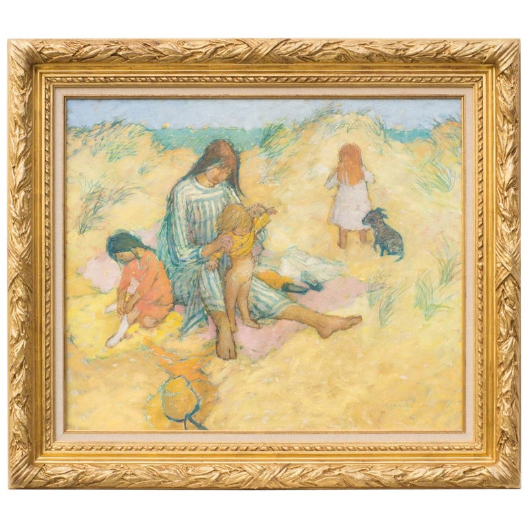 "Picnic in the Dunes" by Jean Young For Sale at 1stDibs