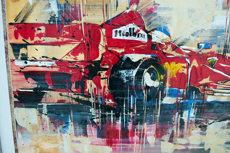 Picture Painted by G. Seitz de Ferrari with Impressionist Brushstrokes ...