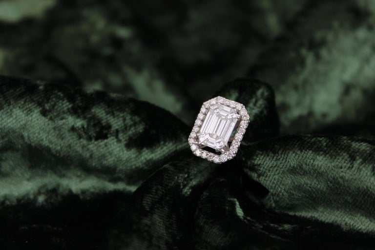 Customizable Pie Cut Diamond Ring in 18k Solid Gold For Sale at 1stDibs