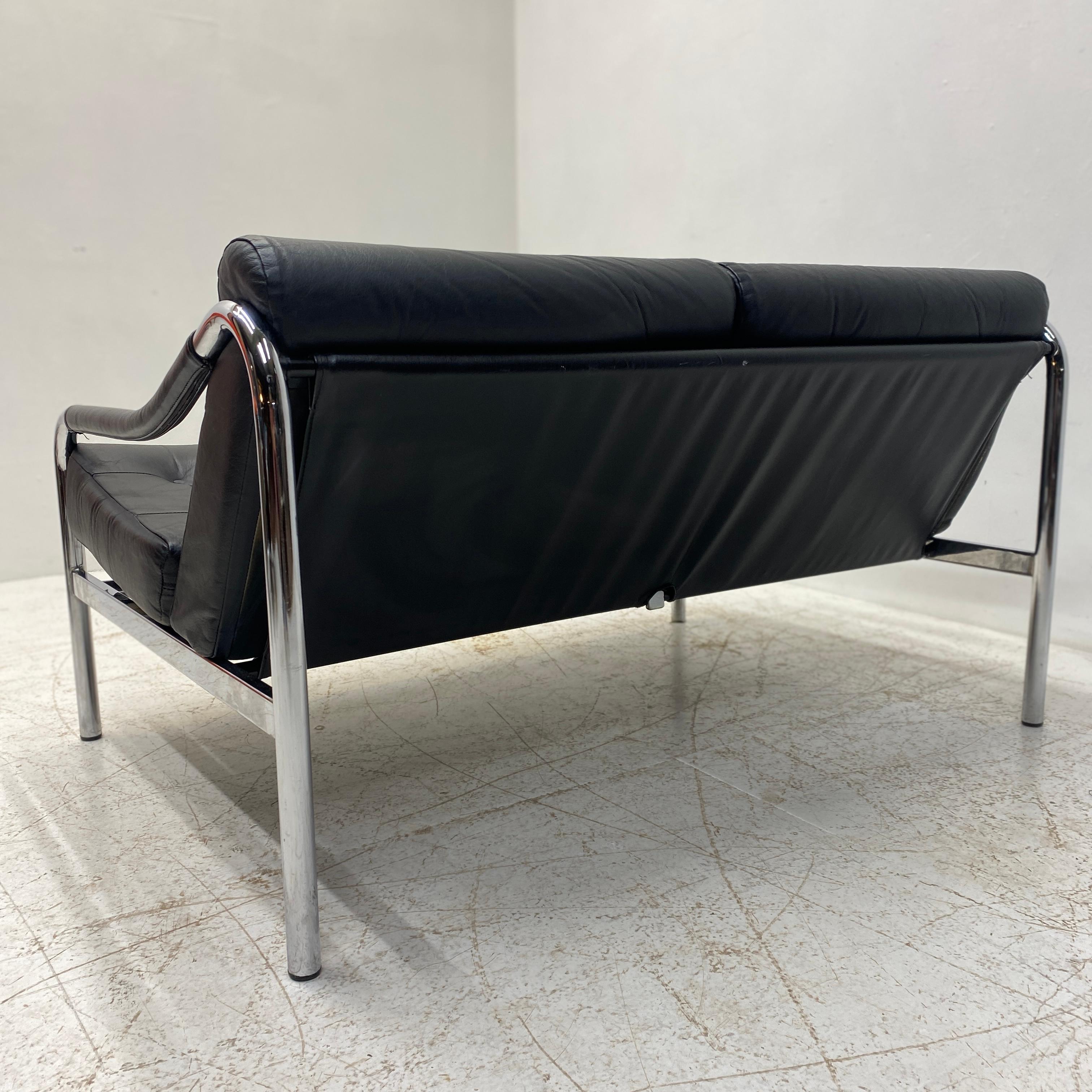 Pieff Beta 1970s Leather Sofa For Sale at 1stDibs