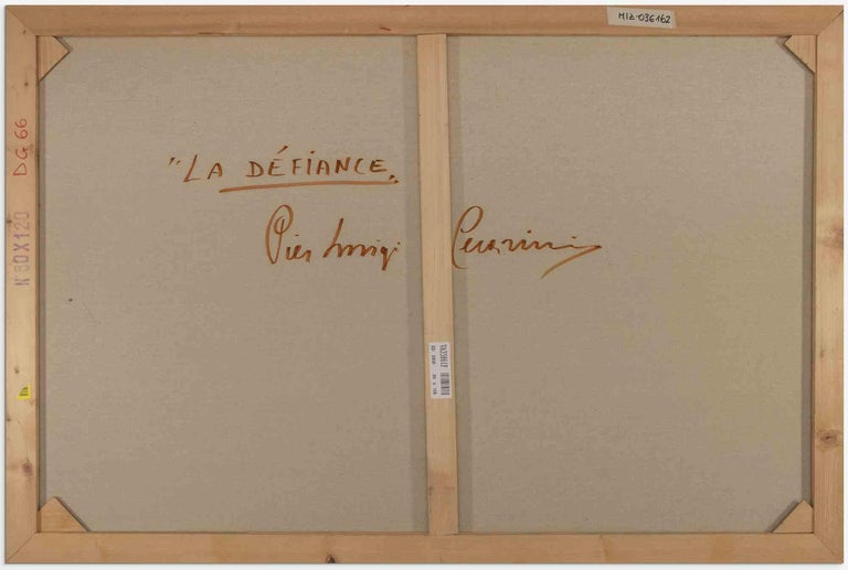 Pier Luigi Cesarini - La Defiance - Oil Painting by Pier Luigi Cesarini ...