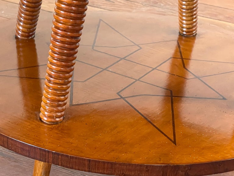 Pier Luigi Colli Scalloped Table For Sale at 1stDibs