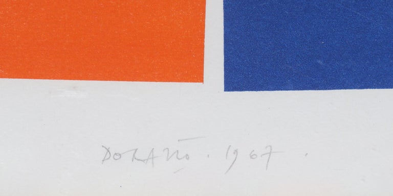 Piero Dorazio - Logos et Cares, Abstract Lithograph by Piero Dorazio ...