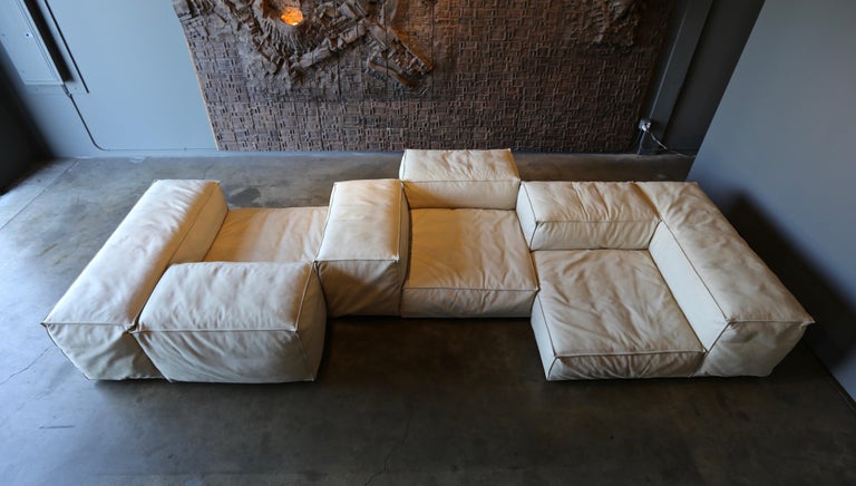 Piero Lissoni "Extra Soft" Modular Sofa for Living Divani, circa 2008 ...