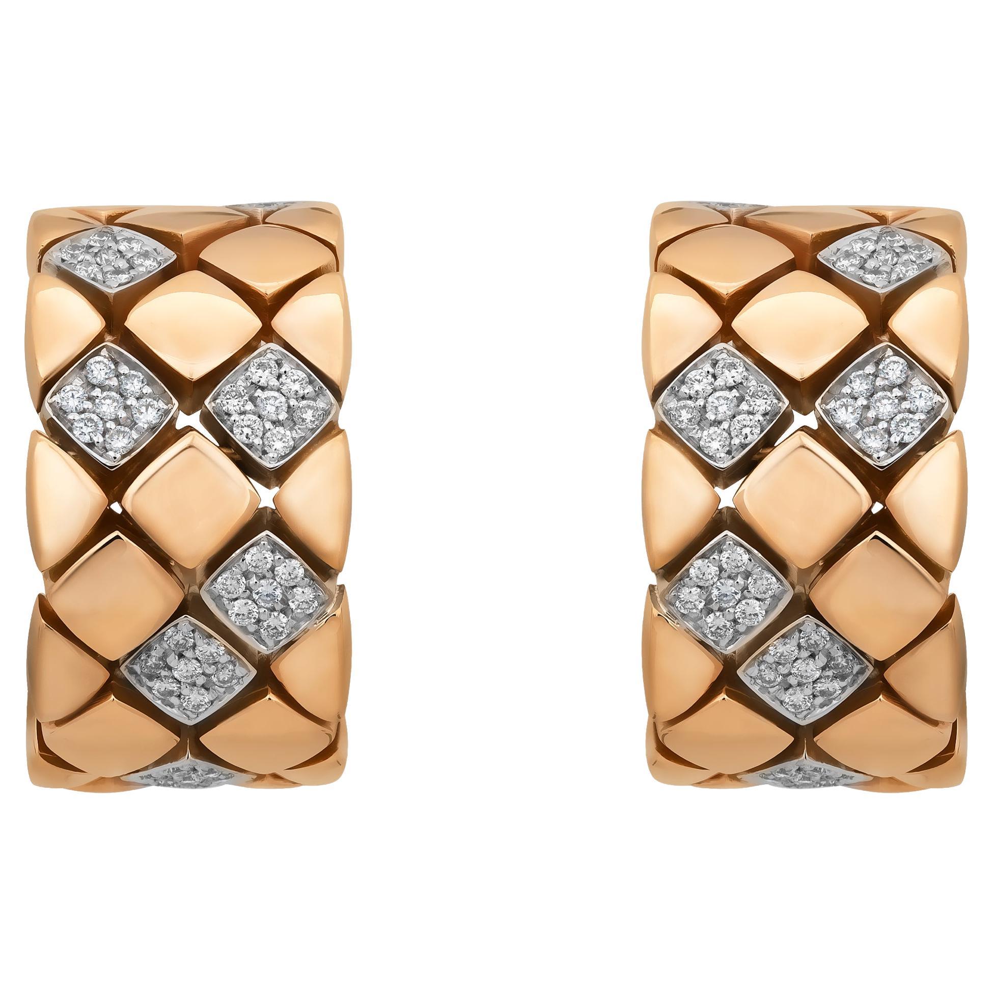 Piero Milano White Gold and Brights Earrings at 1stDibs