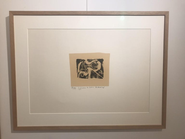 Pierre Alechinsky - Le Complexe Du Sphinx - Litho - Pierre Alechinsky ...