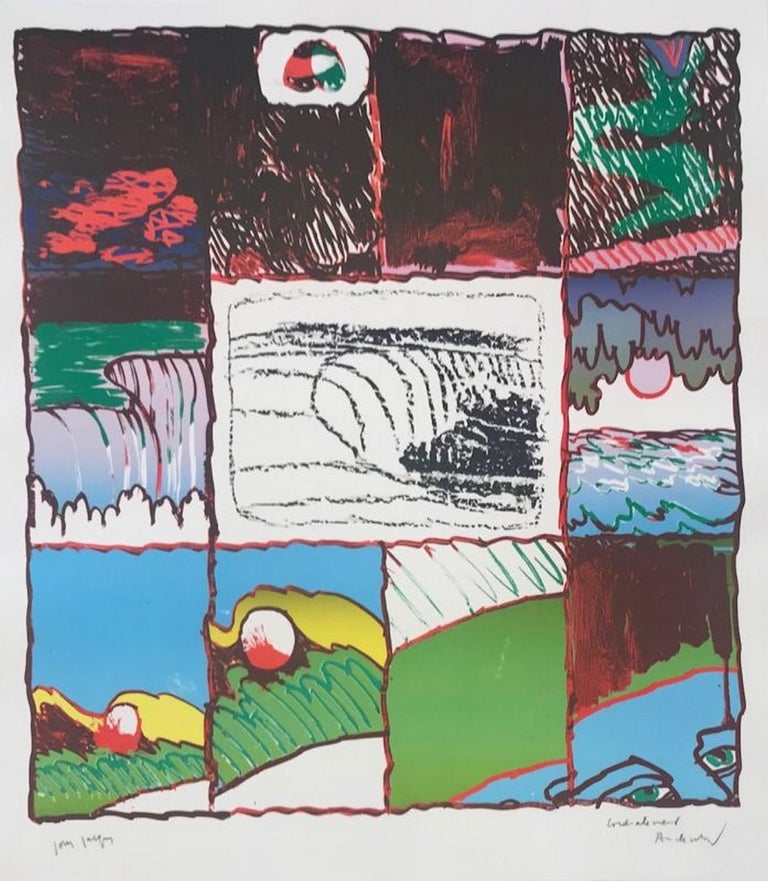 Pierre Alechinsky - A l'imprimerie I For Sale at 1stDibs