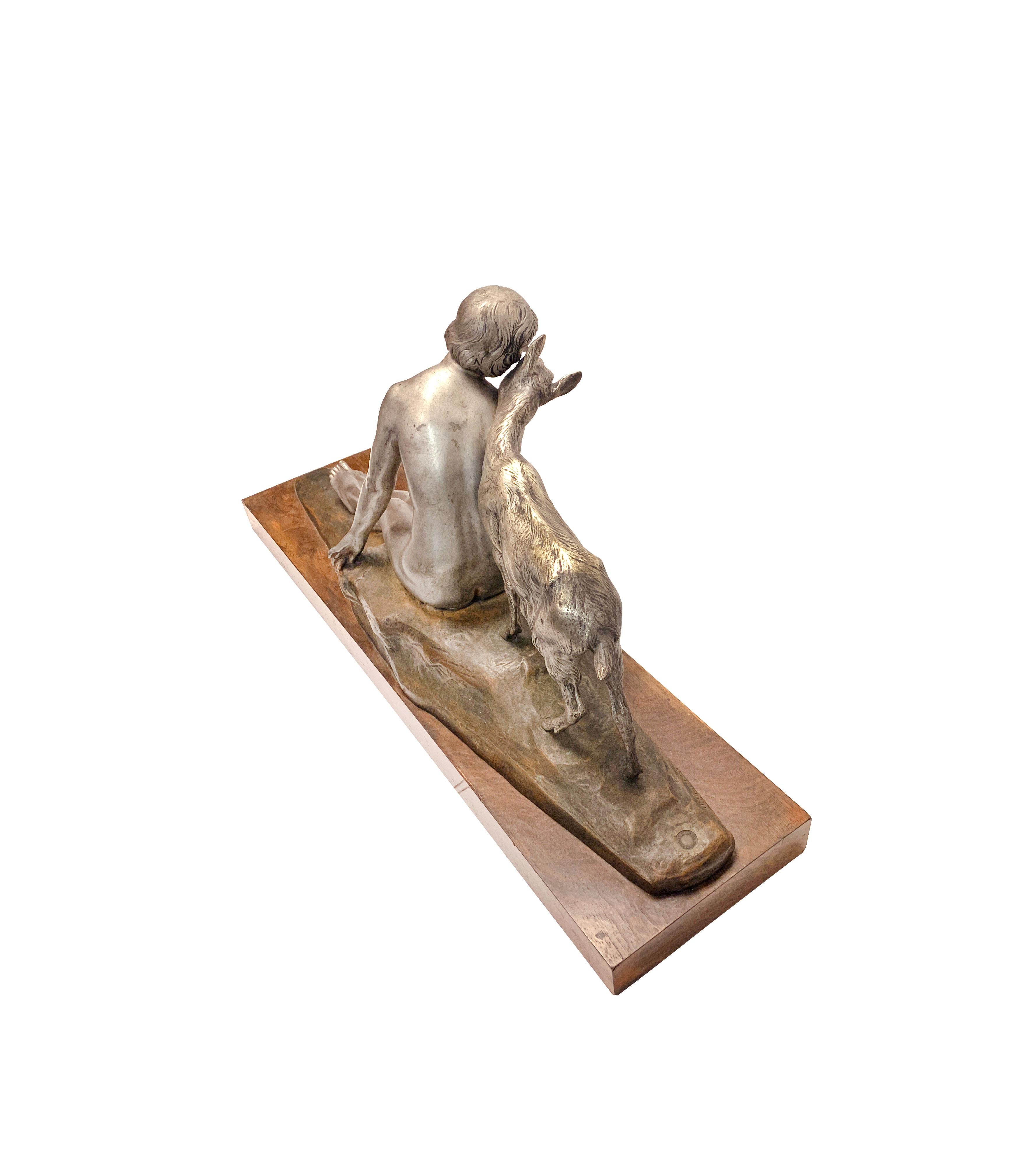 Pierre-Alexandre Morlon French, 1878-1951 Sculpture For Sale at 1stDibs