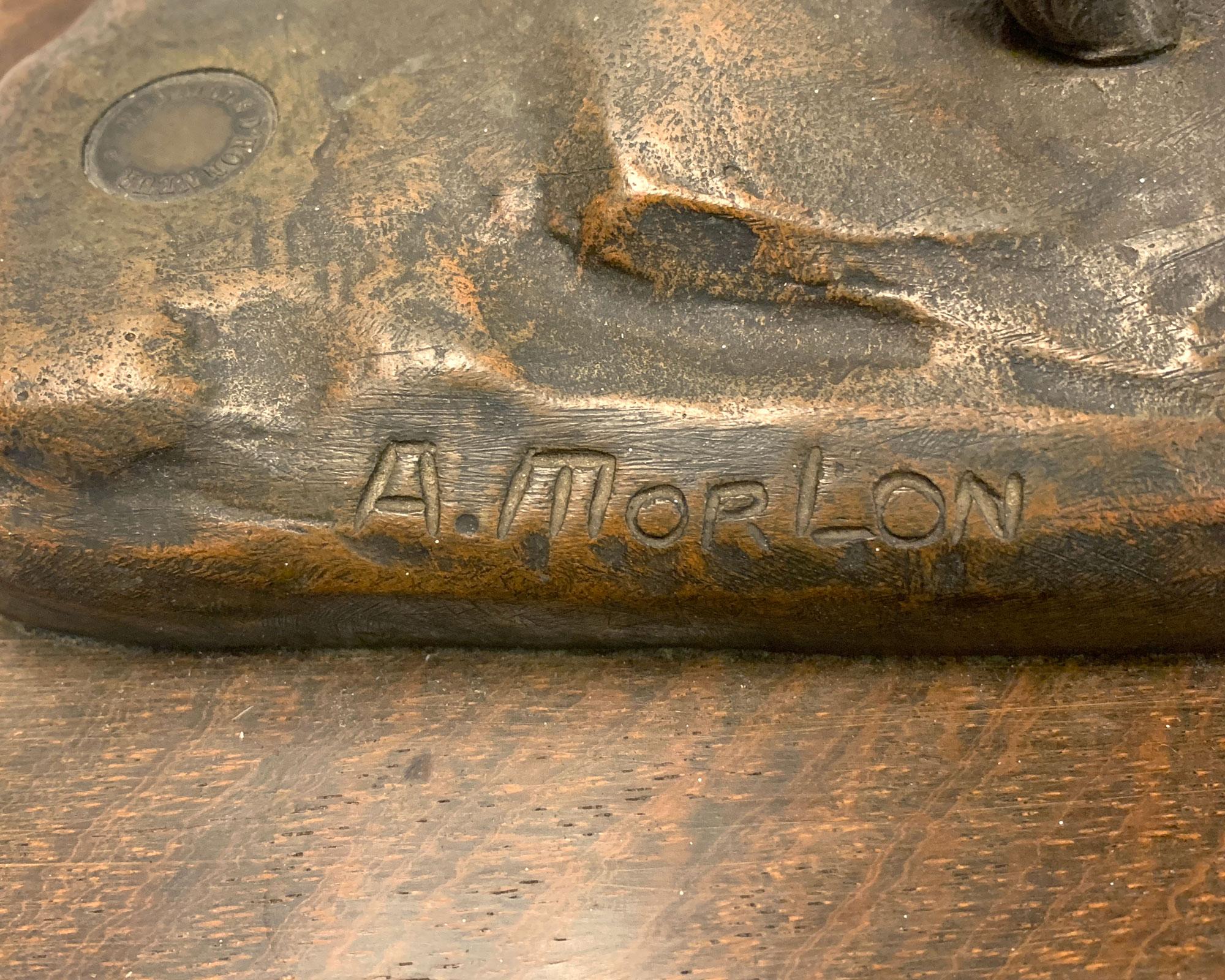 Pierre-Alexandre Morlon French, 1878-1951 Sculpture For Sale at 1stDibs