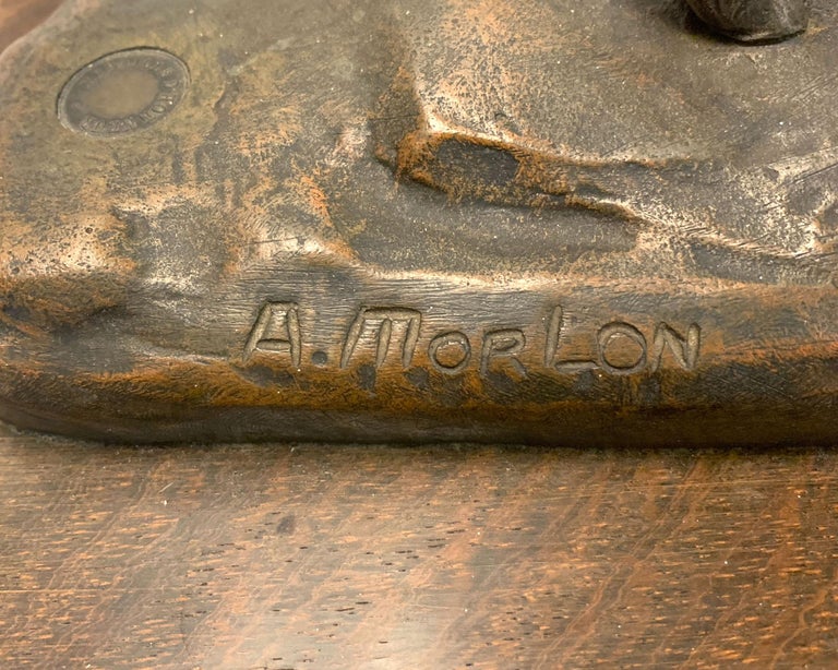 Pierre-Alexandre Morlon French, 1878-1951 Sculpture For Sale at 1stDibs