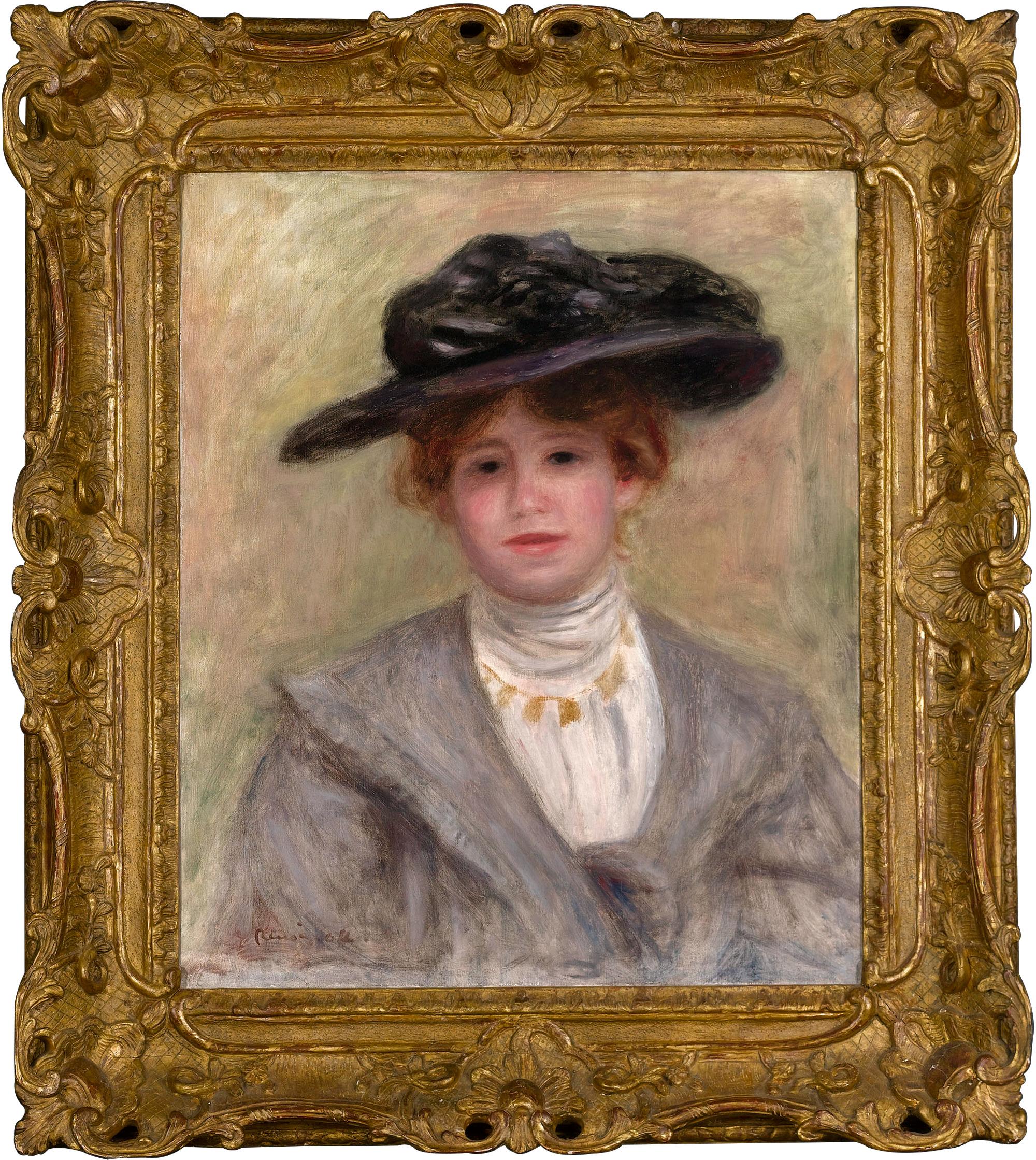 Pierre-Auguste Renoir - Madame Paul Valéry By Pierre-Auguste Renoir For ...