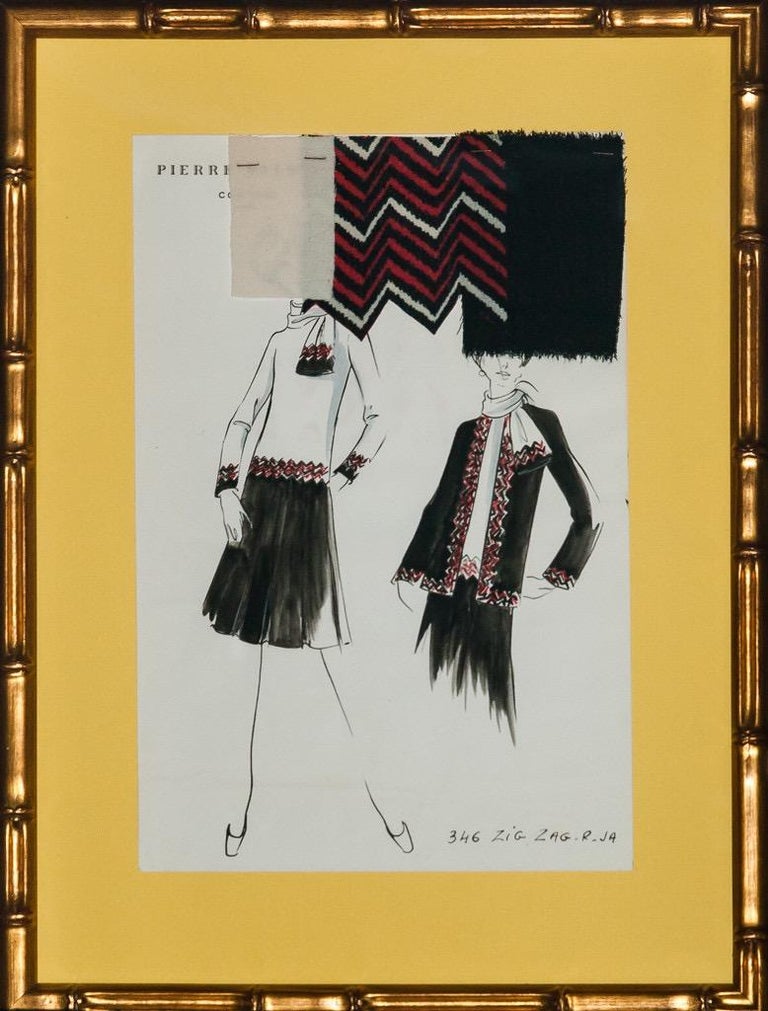 Pierre Balmain - Pierre Balmain Paris 346 Zig Zag For Sale at 1stDibs