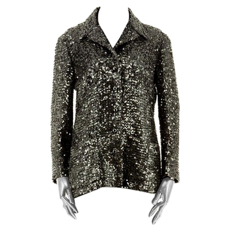 Pierre Balmain Sequin Jacket 1970s For Sale at 1stDibs | balmain sequin ...