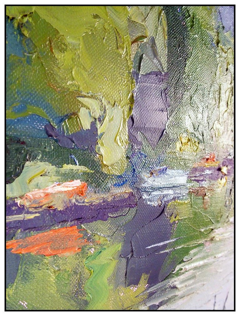 Pierre Bittar - Pierre Bittar Large Original Painting Oil On Canvas ...