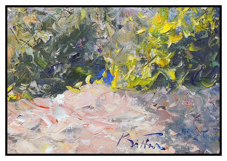 Pierre Bittar - Pierre Bittar Oil Painting On Canvas Original Signed ...