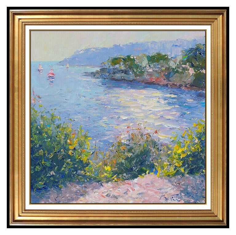 Pierre Bittar - Pierre Bittar Oil Painting On Canvas Original Signed ...