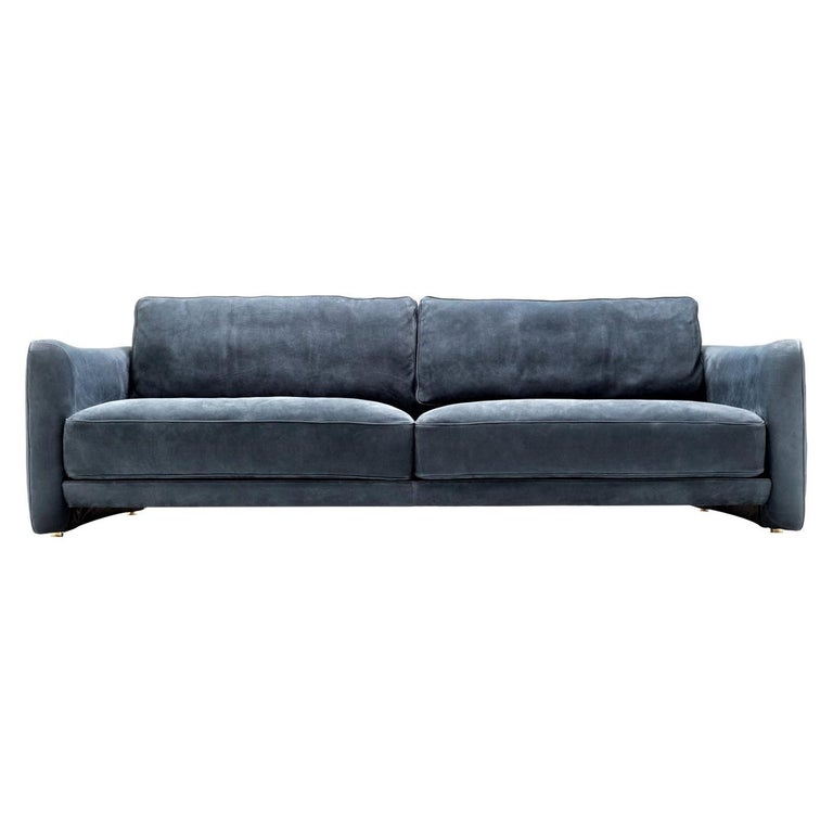 Pierre Blue Sofa by Andrea Pinori and Giorgio Balestri For Sale at ...